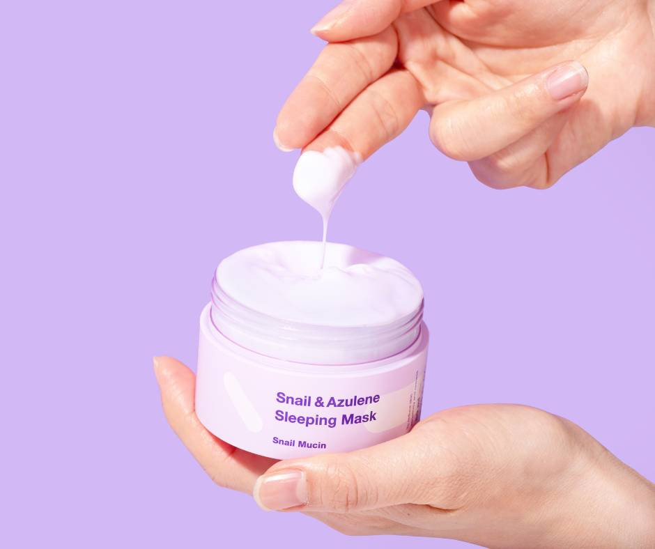 SNAIL & AZULENE SLEEPING MASK | Beauty Secrets