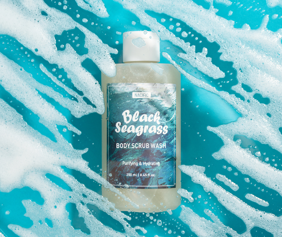 BLACK SEAGRASS BODY SCRUB WASH | Beauty Secrets