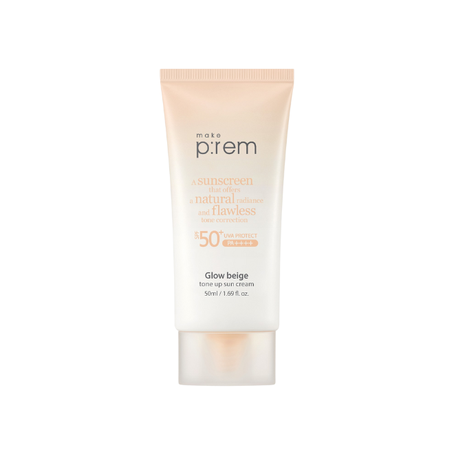 GLOW BEIGE TONE UP SUN CREAM | Beauty Secrets