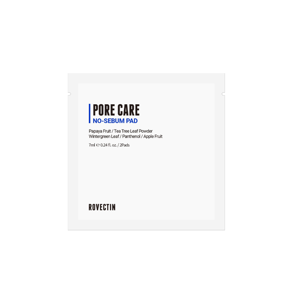 PORE CARE NO-SEBUM PAD 2EA | Beauty Secrets